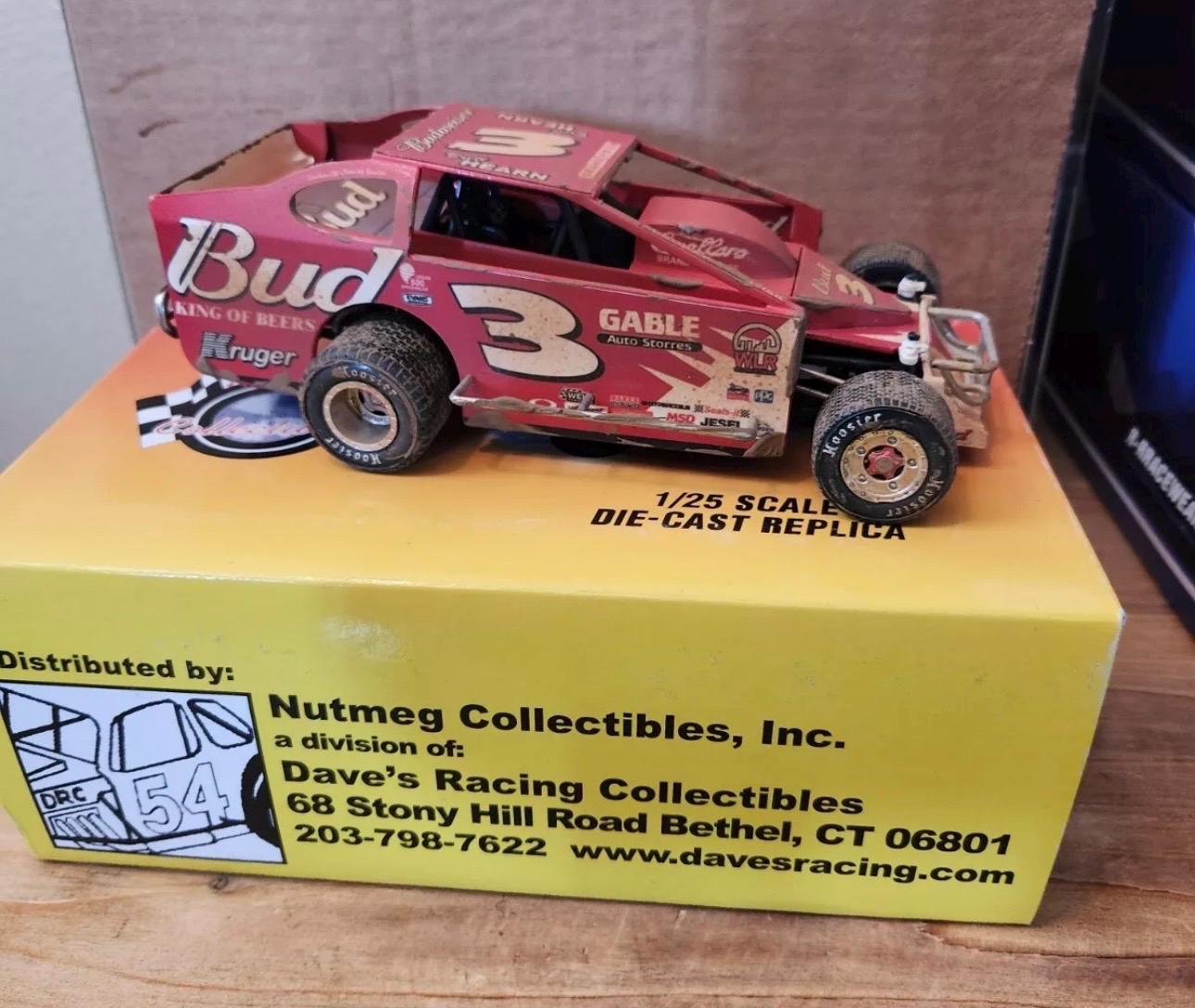Brett Hearn - Nutmeg Collectibles 1:25 Vintage Modified Diecast DIRTY ...