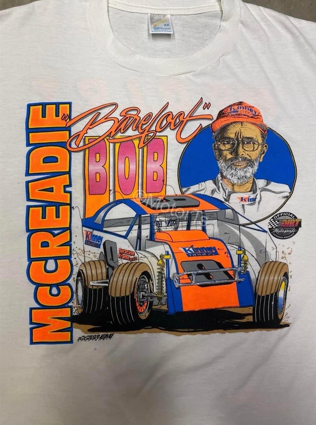 Vintage Bob Mccreadie DIRT Modified T-shirt 2XL - Etsy