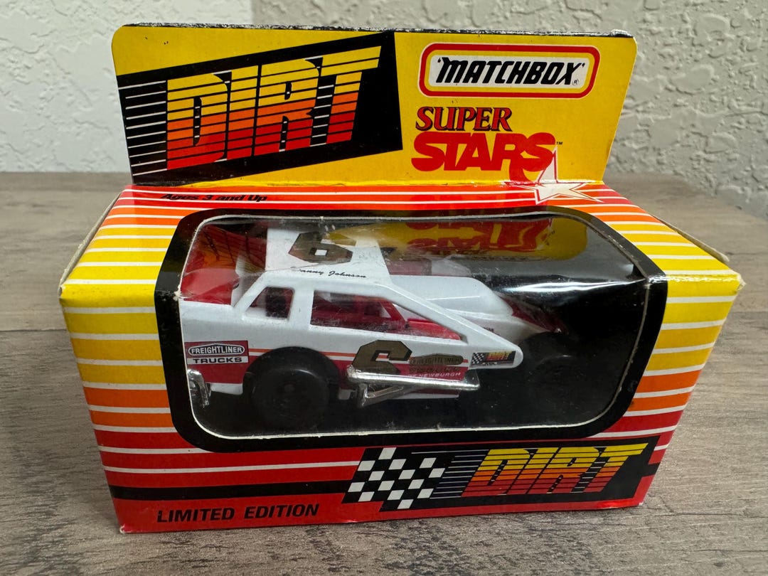 Danny Johnson - Matchbox Super Stars 1:64 DIRT Modified Diecast - Etsy
