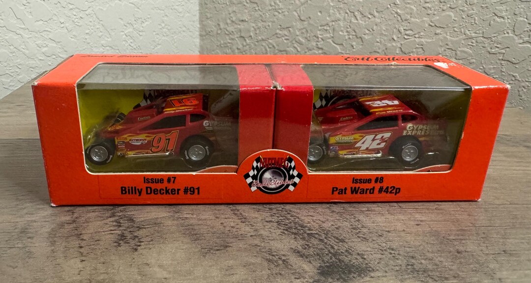 Billy Decker - Pat Ward - Nutmeg Collectibles 1:64 DIRT Modified ...