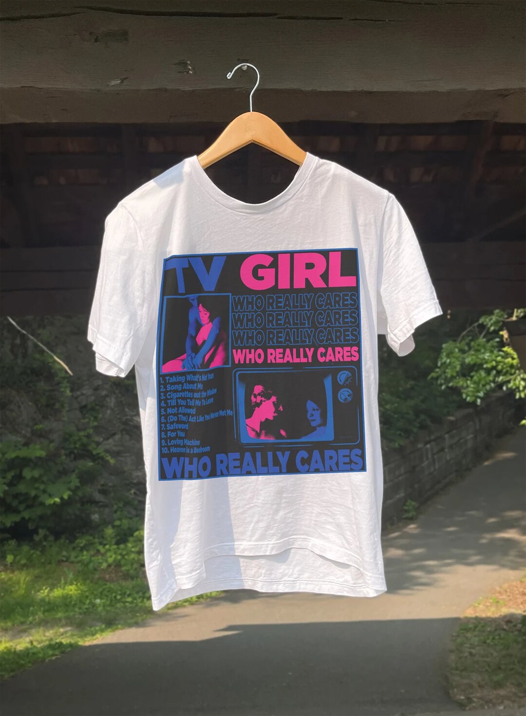 TV Girl, TV Girl Who Really Cares T Shirt, TV Girl Artist Shirt, Tv ...