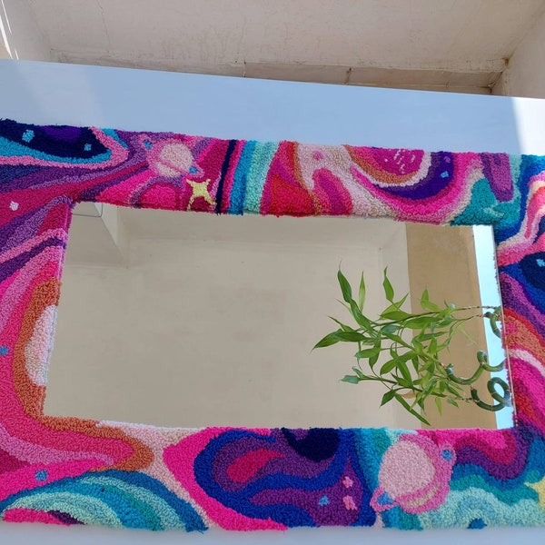 Tufted Mirror - Etsy