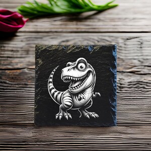 T Rex New , Slate Engraving, Laser File,coaster Etching,american ...