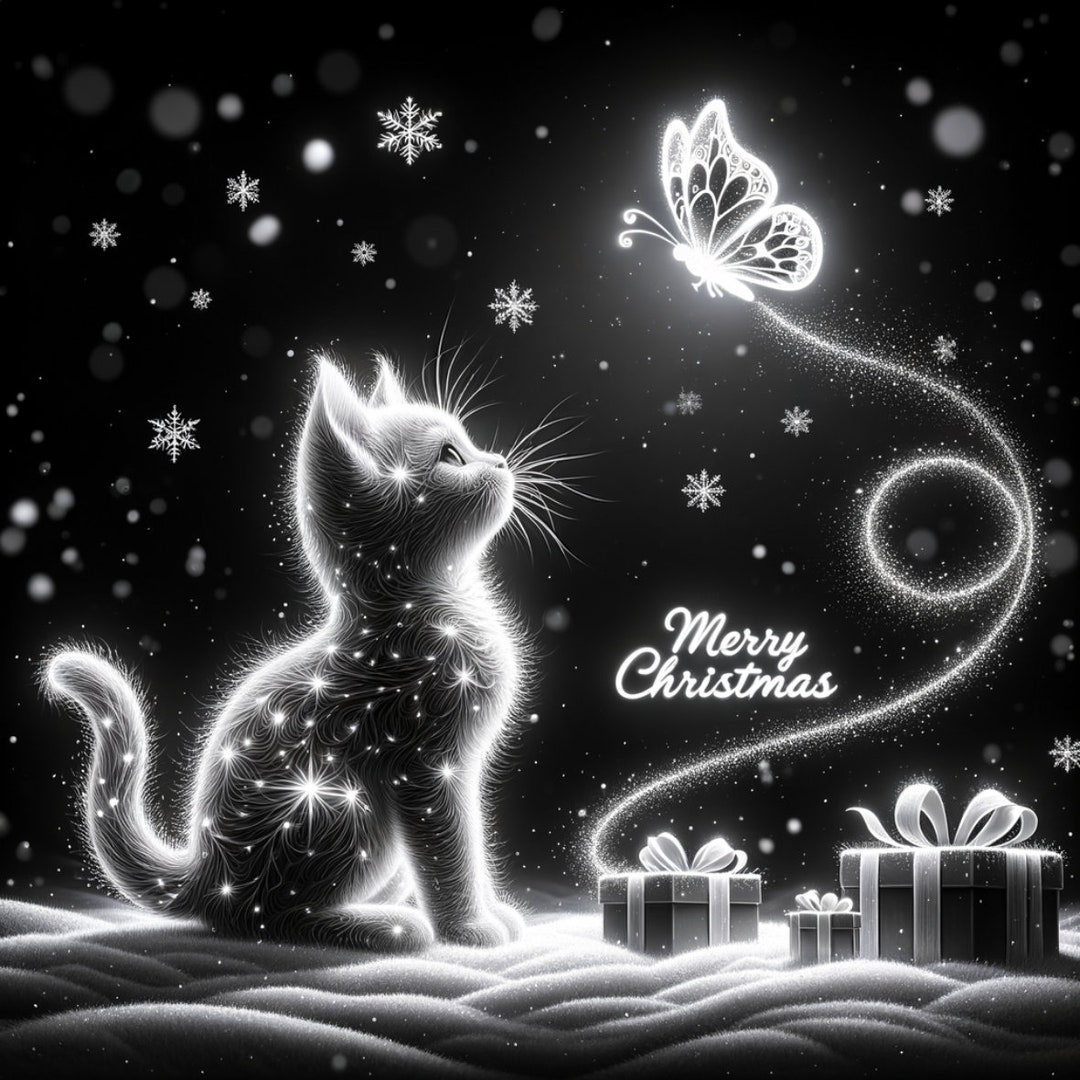 Christmas 32, Laser PNG, Slate Engraving, Laser File, Coaster Etching, Lightburn, Glow Forge ...