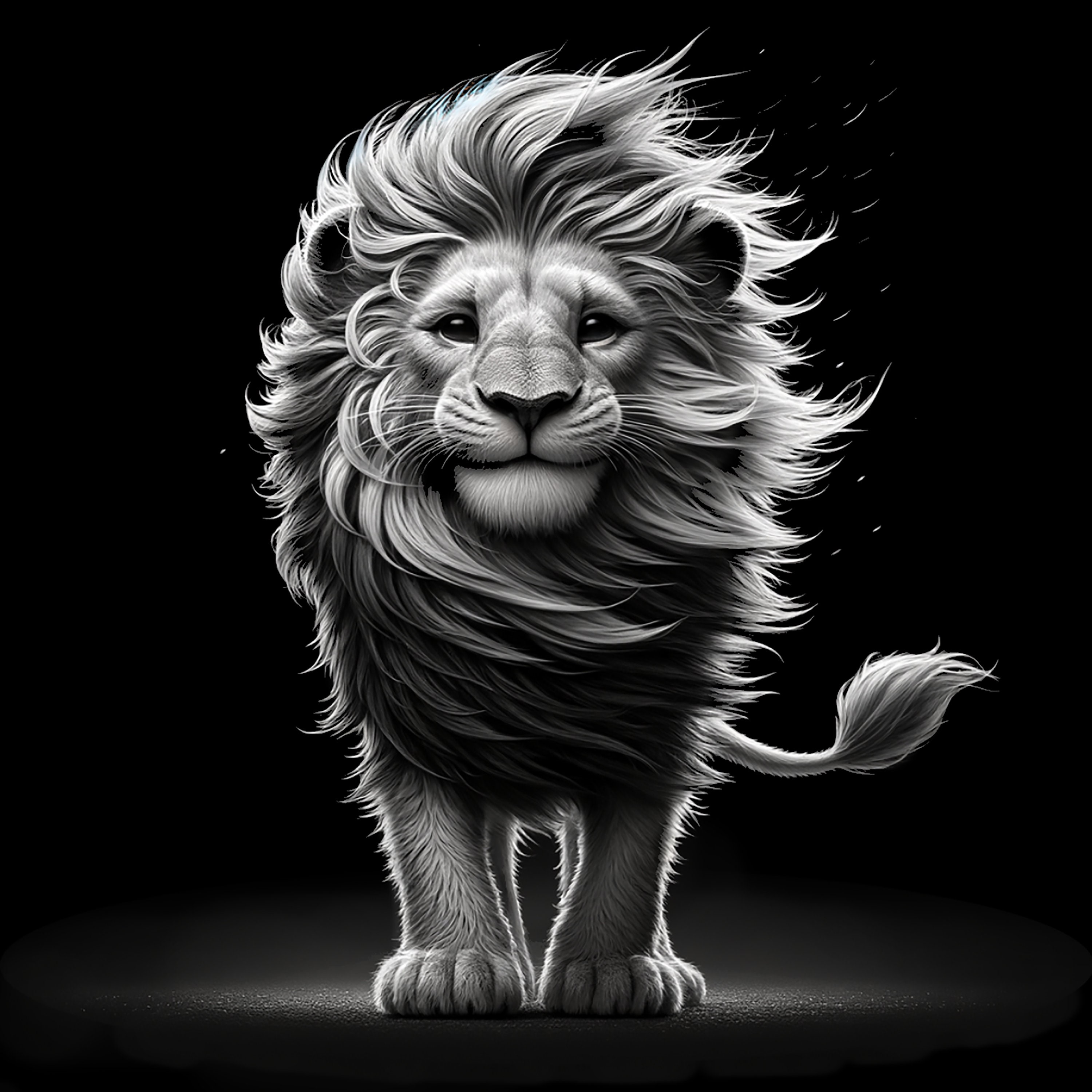 WF Lion, Slate Engraving, Laser Cut File, Coaster Etching, American ...