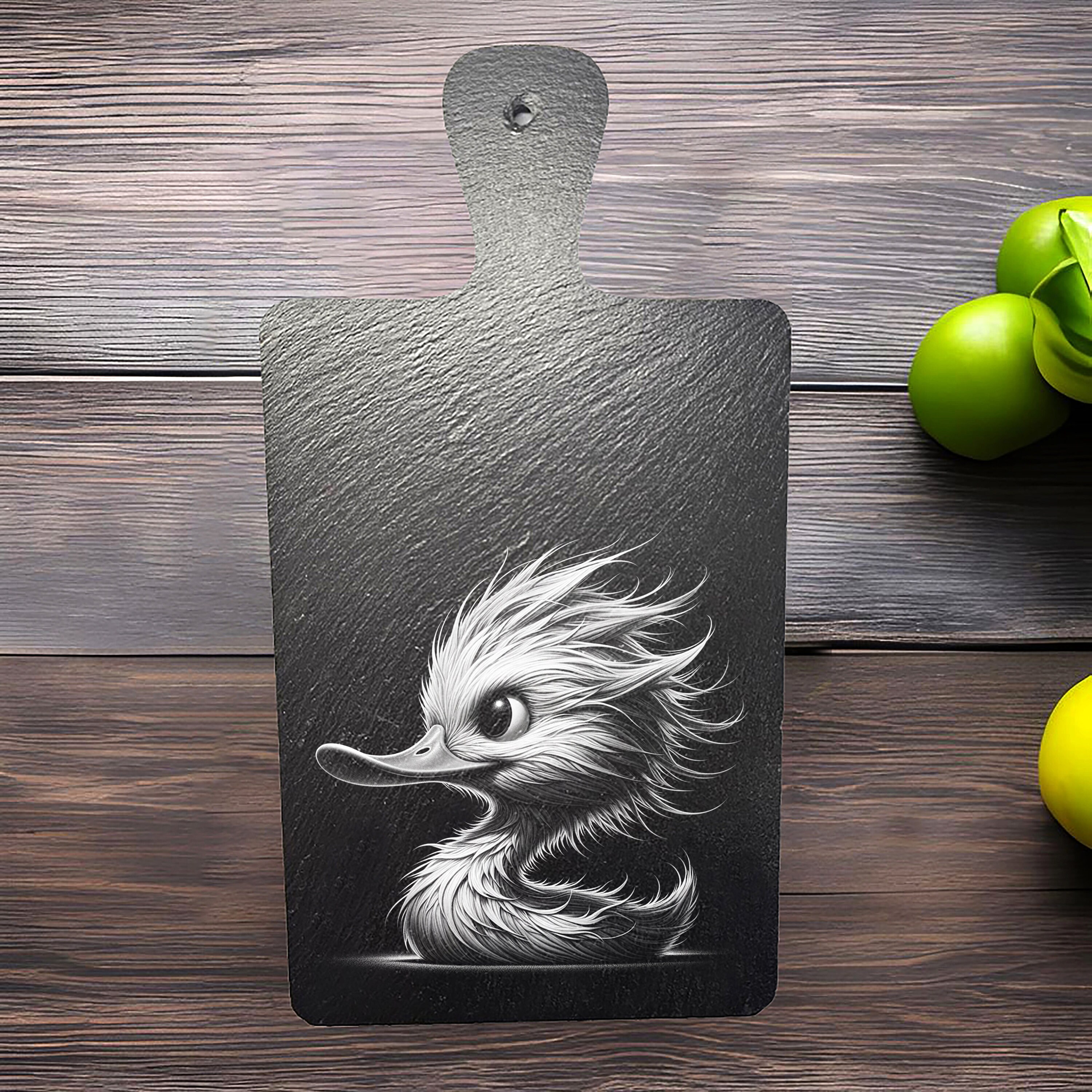 WF Duck, Slate Engraving, Laser File, Coaster Etching, American ...