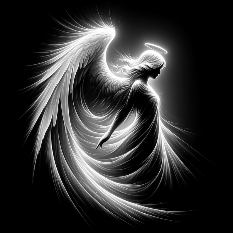 9 X Angel Image Bundle Pack, Laser, PNG, Slate Engraving, Laser File ...