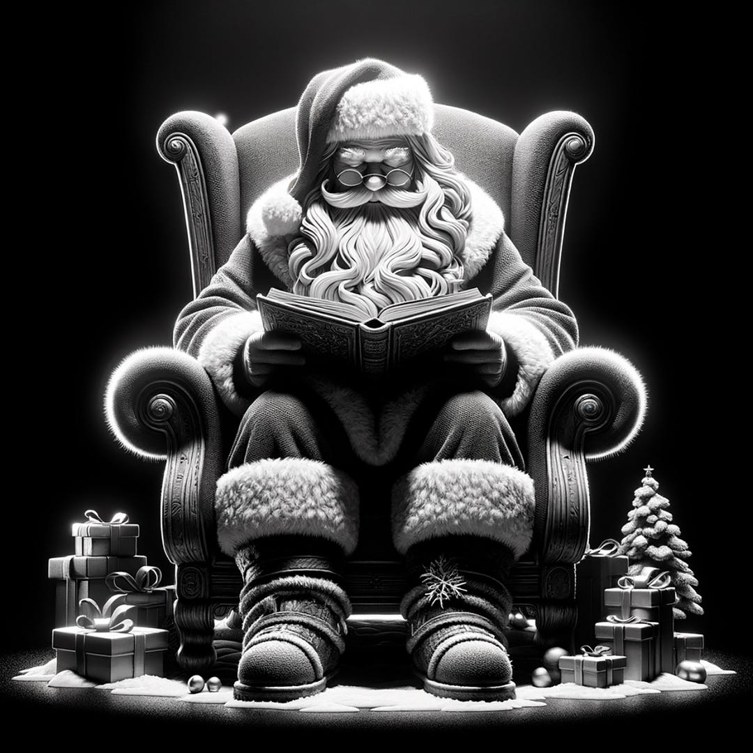 Santa Clause 47, Laser PNG, Slate Engraving, Laser File, Coaster ...