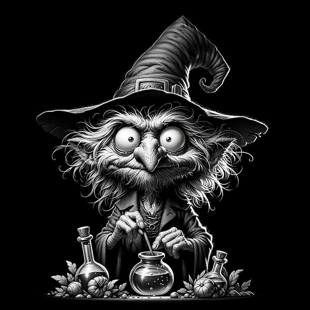 Witch Slate Engraving Laser File, Halloween Evil Dead (PNG) - Etsy