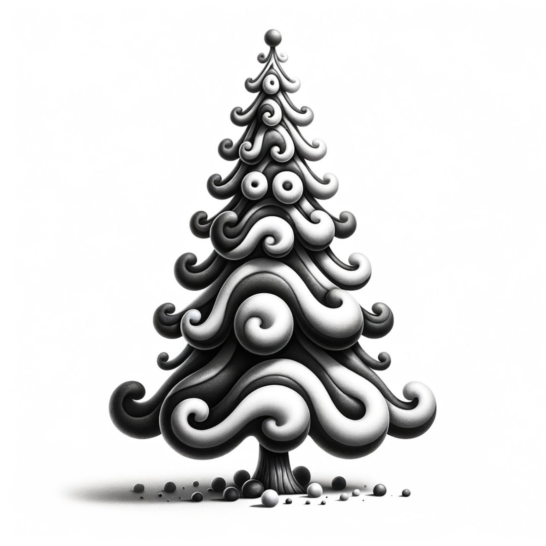 Christmas Tree 3, Wood Engraving, Laser File, Coaster Etching ...