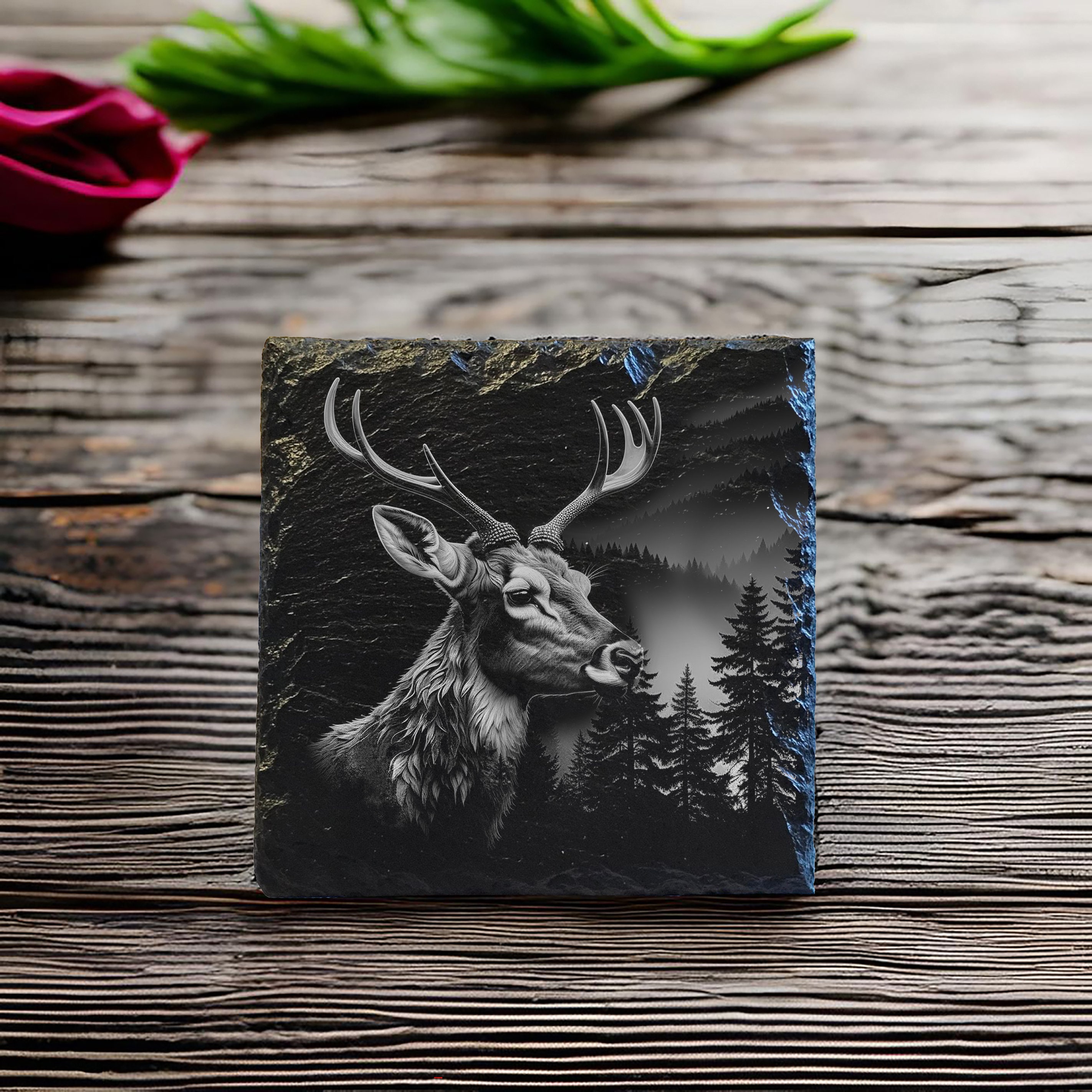 Dbl Exposure Bundle, Slate Engraving,laser File, Coaster Etching ...