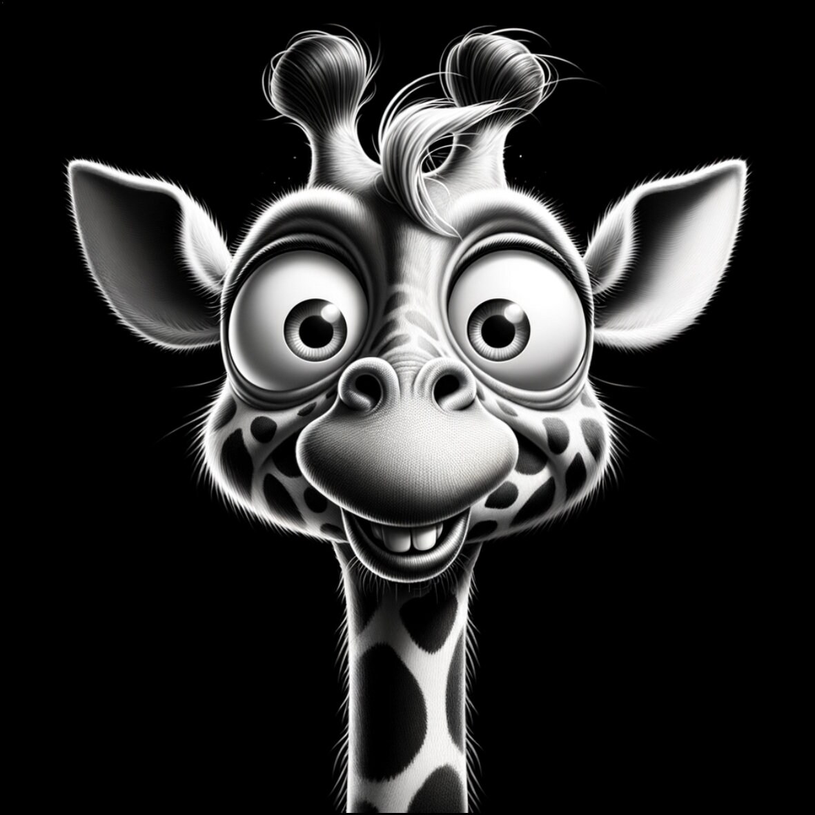 Crazy, Giraffe, Slate Engraving, Laser File, Coaster Etching, American ...