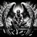 Fallen Angel 1, Slate Engraving, File,coaster Etching, American ...