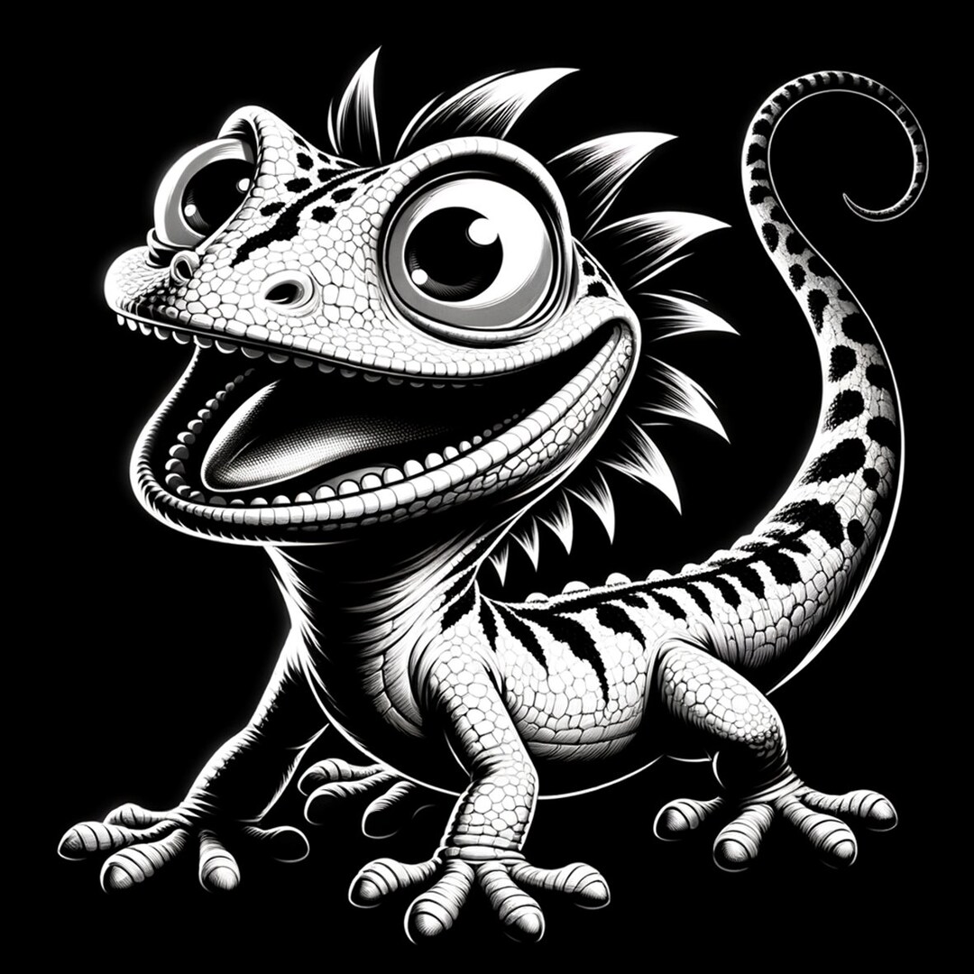 Lizard, Slate Engraving, Laser File, Coaster Etching, American ...