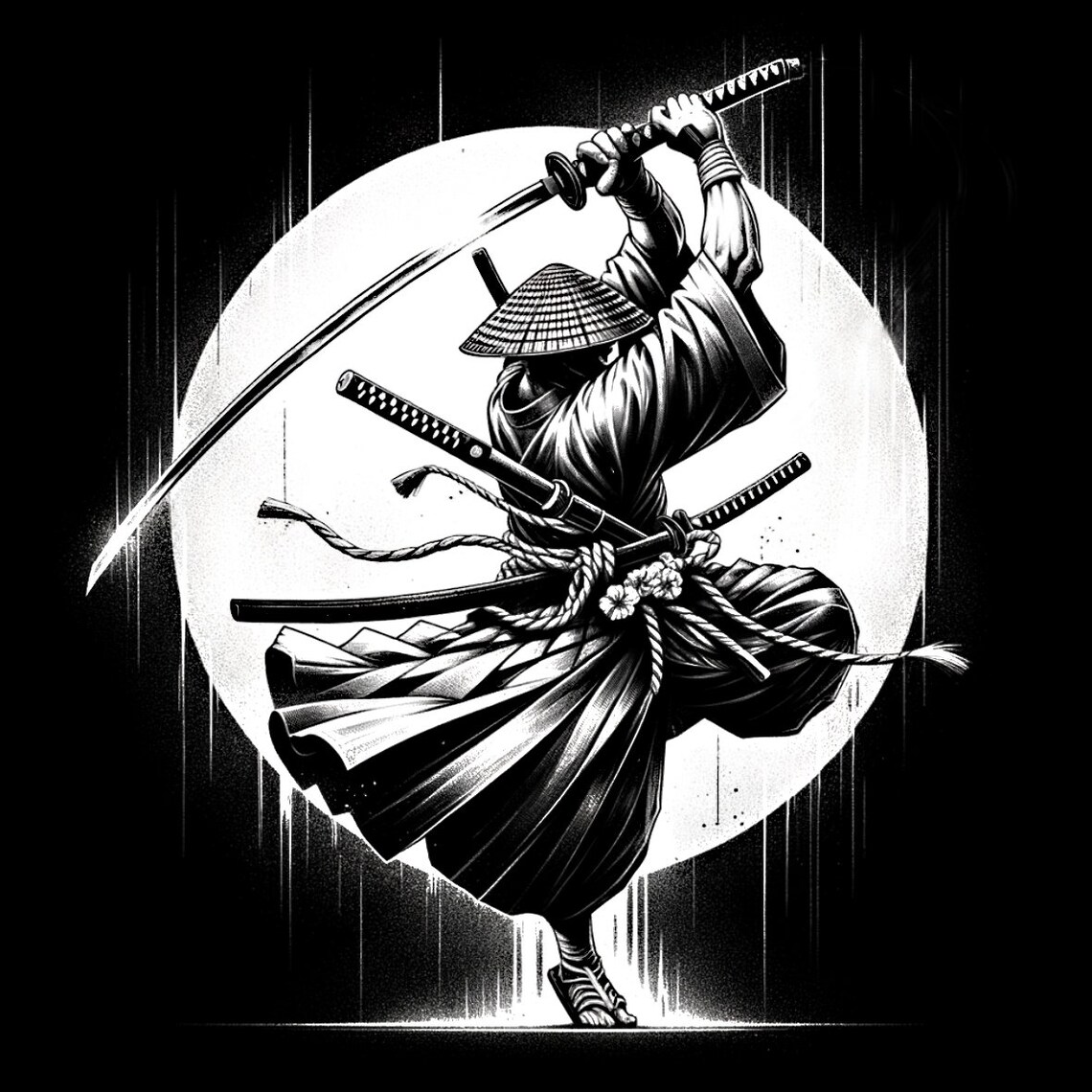 Samurai 1, Slate Engraving, Laser File, Coaster Etching, American ...