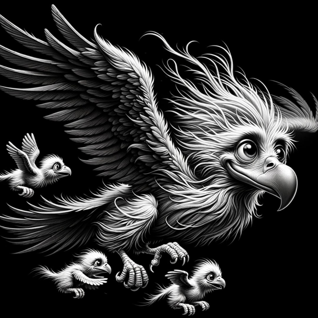 Eagle Family, Slate Engraving, Laser File, Coaster Etching, American ...