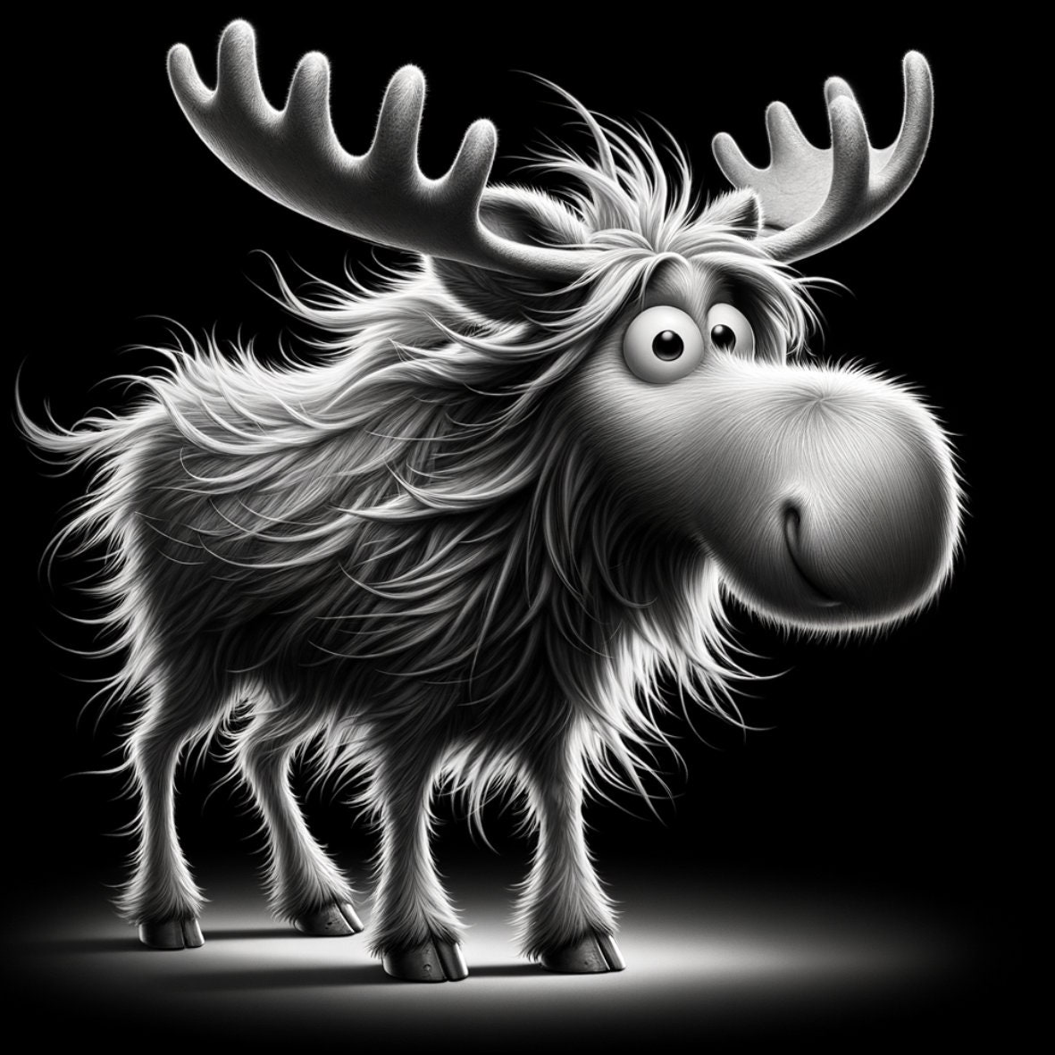 WF Moose ,slate Engraving, Laser Cut File, Coaster Etching, American ...