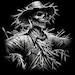 Zombie Scarecrow 2, Laser PNG, Slate Engraving, Laser File, Coaster ...