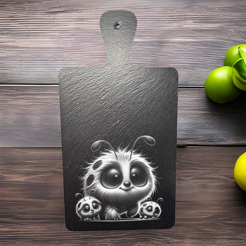 Lady Bug Family, Slate Engraving, File, Coaster Etching, American ...