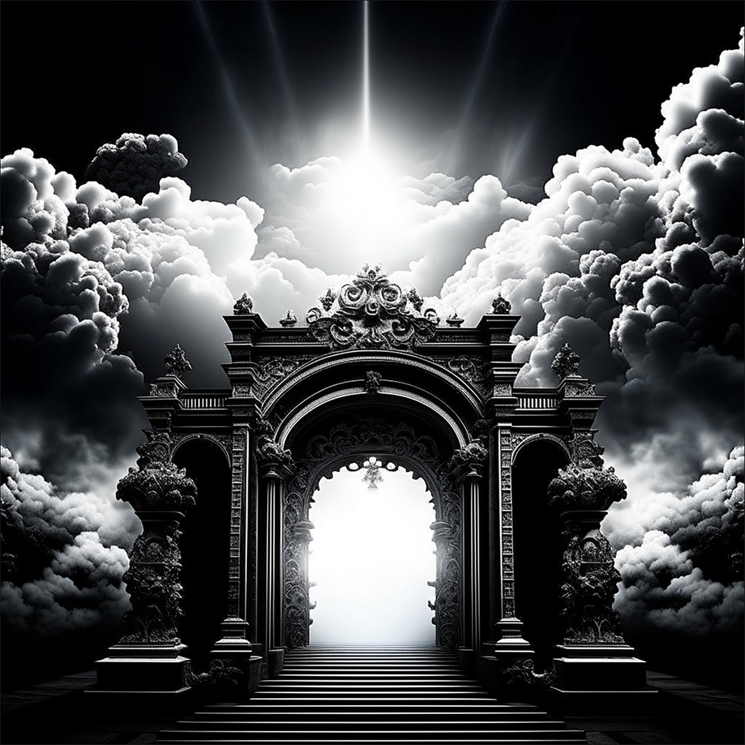 Pearly Gates Slate Engraving, Laser Cut File (digital Download) - Etsy ...