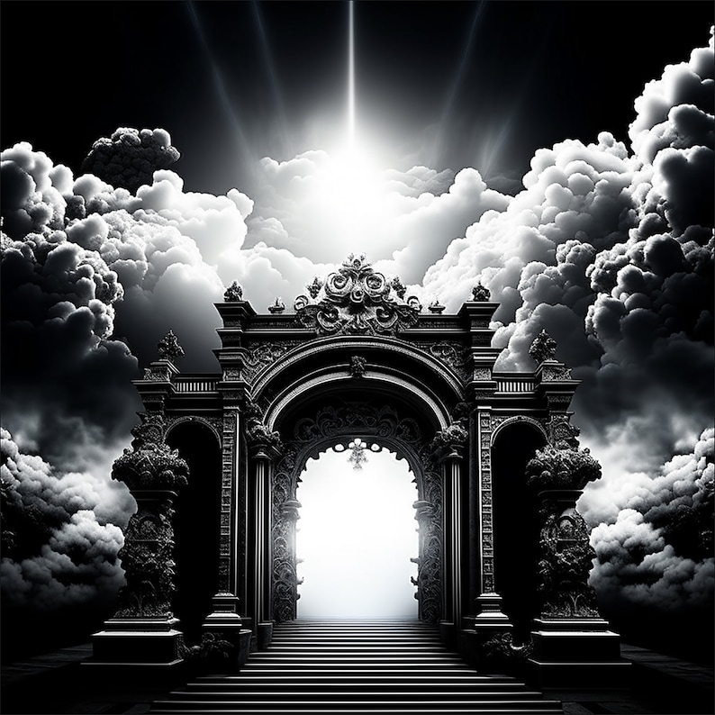 Pearly Gates Slate Engraving, Laser Cut File (digital Download) - Etsy