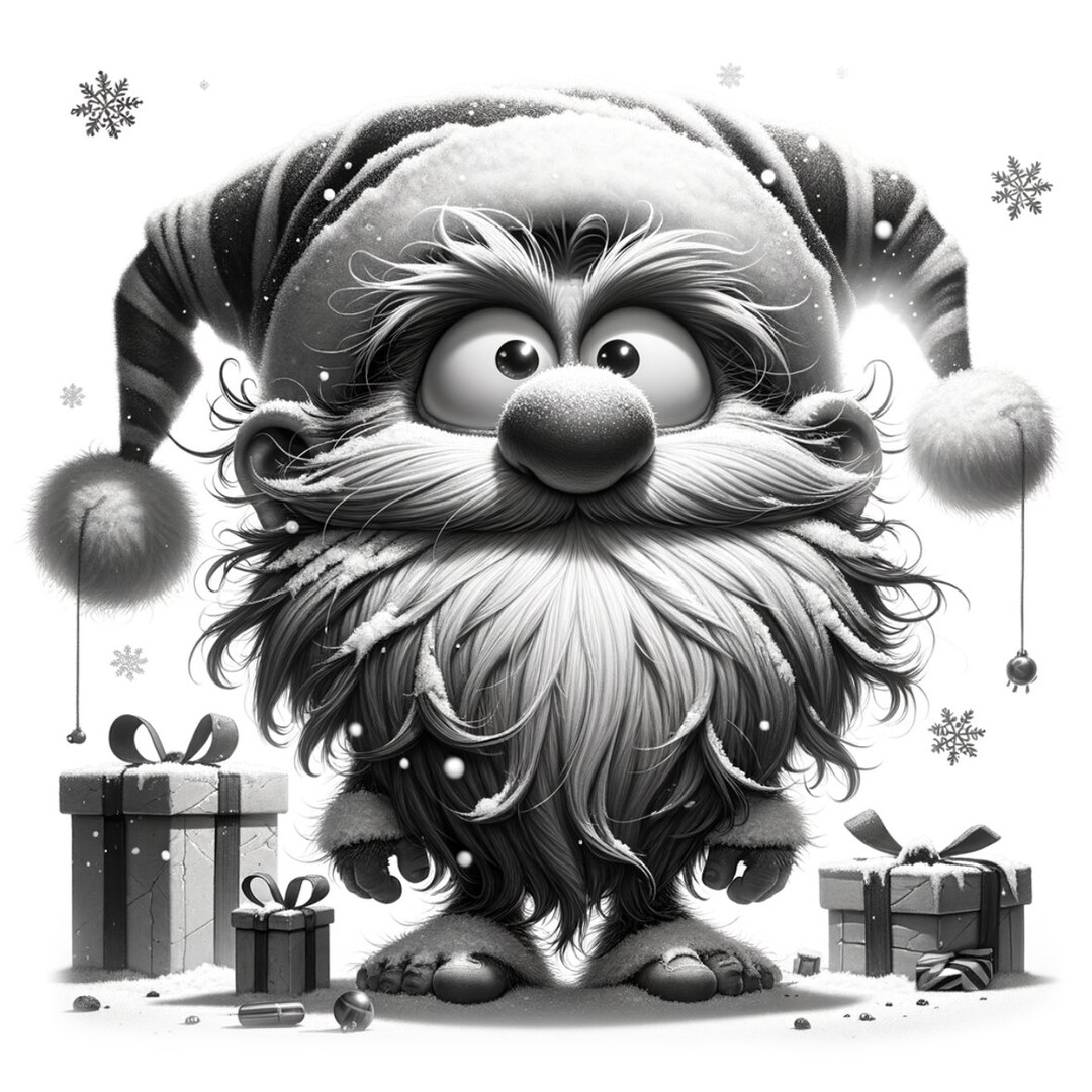 Santa Clause 9, Wood Engraving, Laser File, Coaster Etching, Lightburn ...