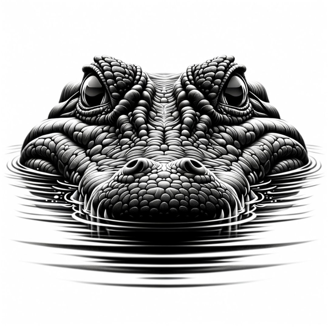 Crocodile 1, Wood Engraving, Laser File, Coaster Etching, Lightburn ...