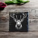Stag Portrait, Slate Engraving, Laser File, Coaster Etching, American ...
