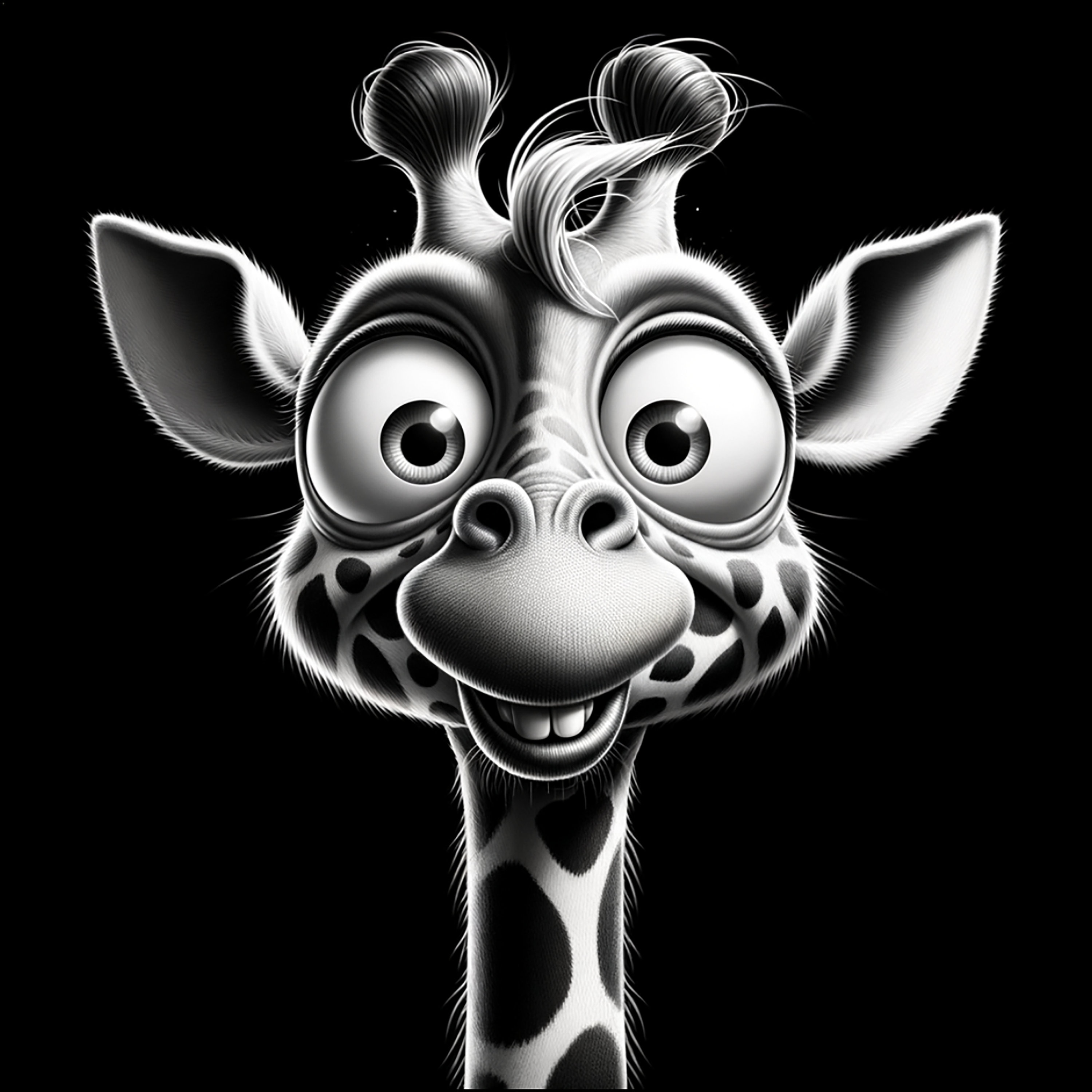 Crazy, Giraffe, Slate Engraving, Laser File, Coaster Etching, American ...