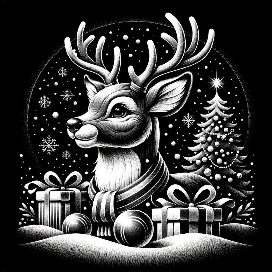 Christmas 7, Laser PNG, Slate Engraving, Laser File, Coaster Etching ...