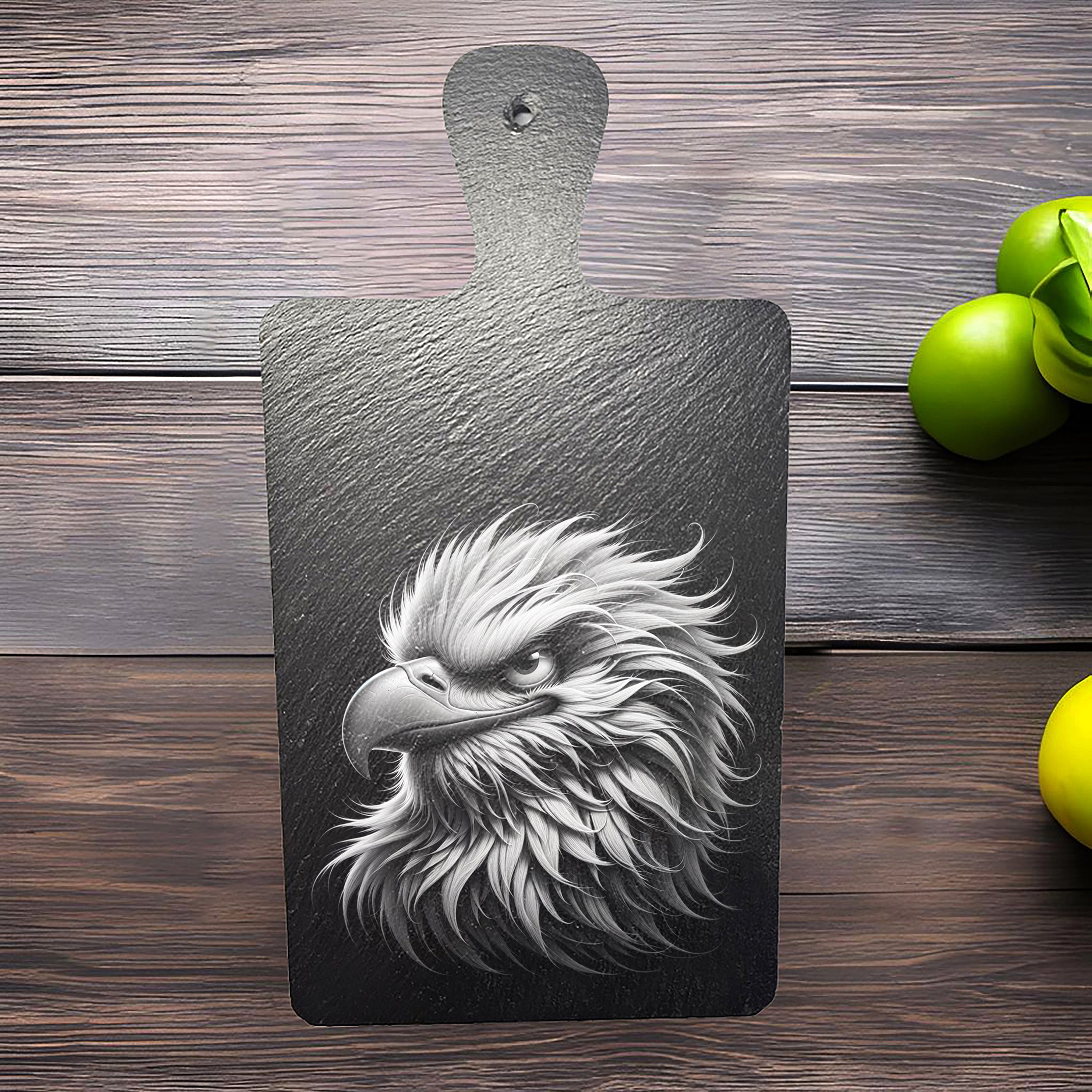 WF Eagle 2, Slate Engraving, Laser File, Coaster Etching, American ...