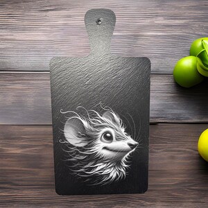 WF Mouse, Slate Engraving, Laser Cut File, Coaster Etching, American ...