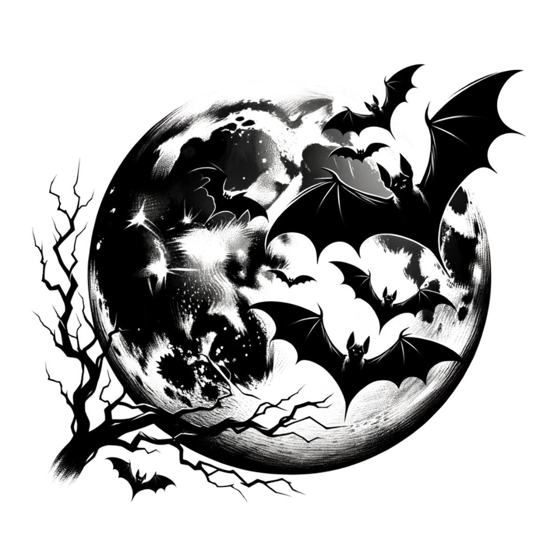 Bat World 2, Wood Engraving, Laser File, Coaster Etching, Lightburn ...