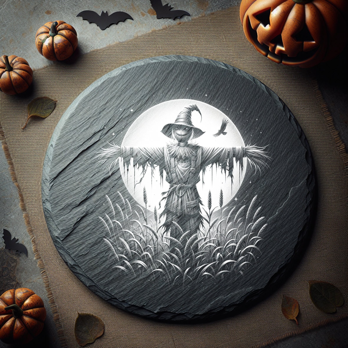 Scarecrow 1, Laser PNG, Slate Engraving, Laser File, Coaster Etching ...