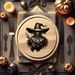 Evil Scarecrow 1, Wood Engraving, Laser File, Coaster Etching ...