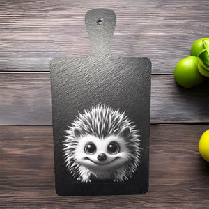 Hedgehog, Slate Engraving, Laser File, Coaster Etching, American ...