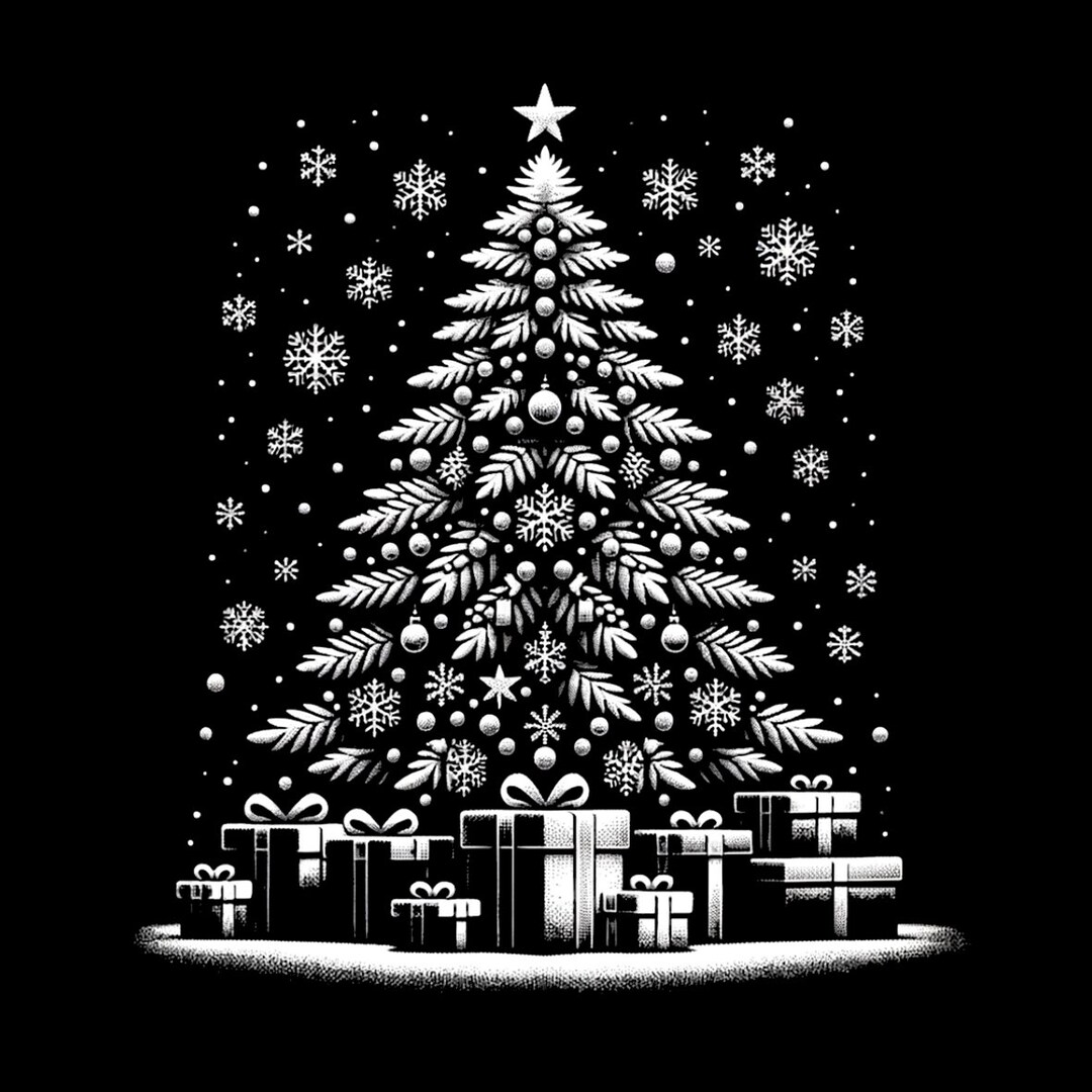Christmas Tree 7, Laser PNG, Slate Engraving, Laser File, Coaster ...