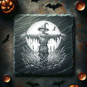 Scarecrow 1, Laser PNG, Slate Engraving, Laser File, Coaster Etching ...