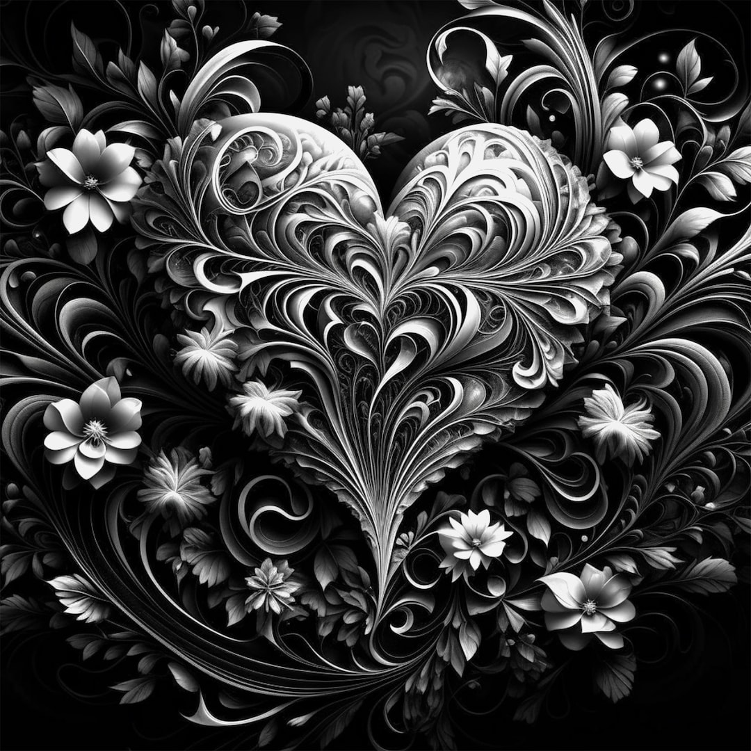 Floral,heart,valentines Slate Engraving, Laser File, Coaster Etching ...