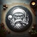 Santa Clause 50, Laser PNG, Slate Engraving, Laser File, Coaster ...