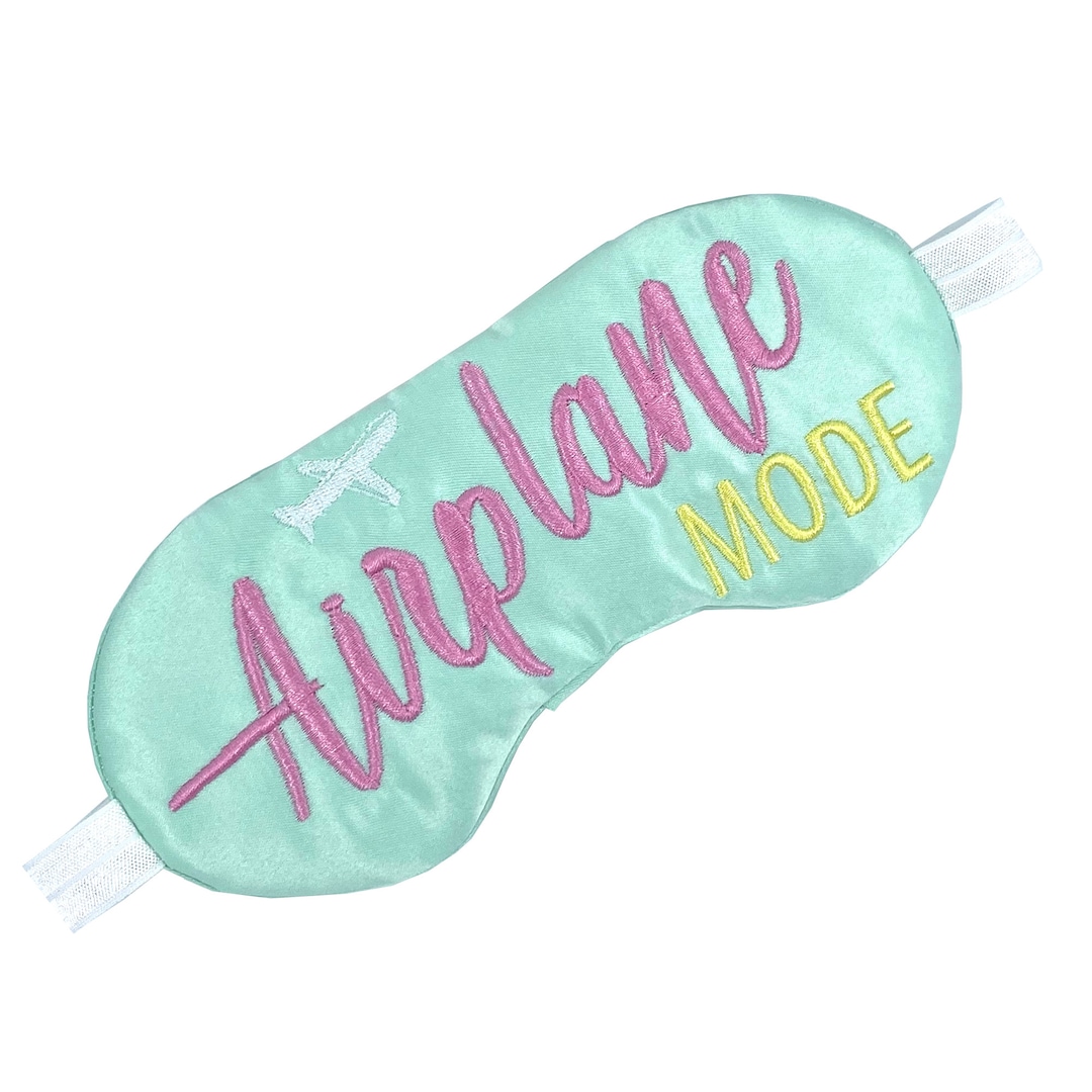 Airplane Mode Sleep Mask. Vacation Sleep Mask. Gift for Her ...