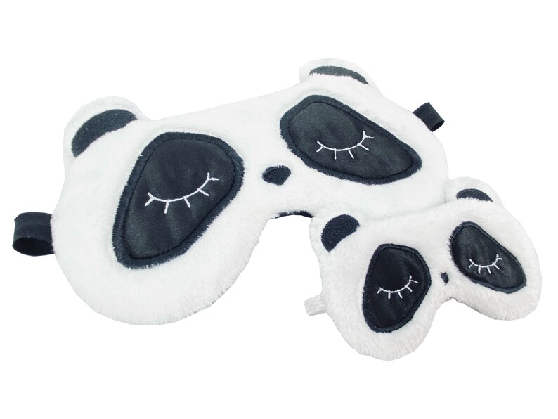 Panda Sleep Mask for Kids and Panda Sleep for Doll. Kawaii Panda Bear ...