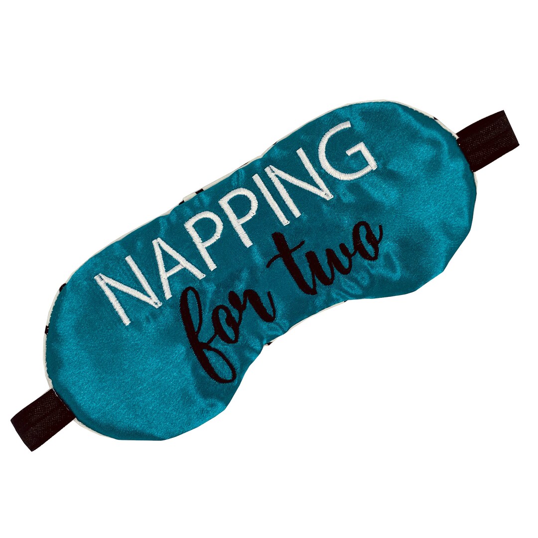 Napping for Two Sleep Mask. Baby Shower & Announcement Party Gift ...