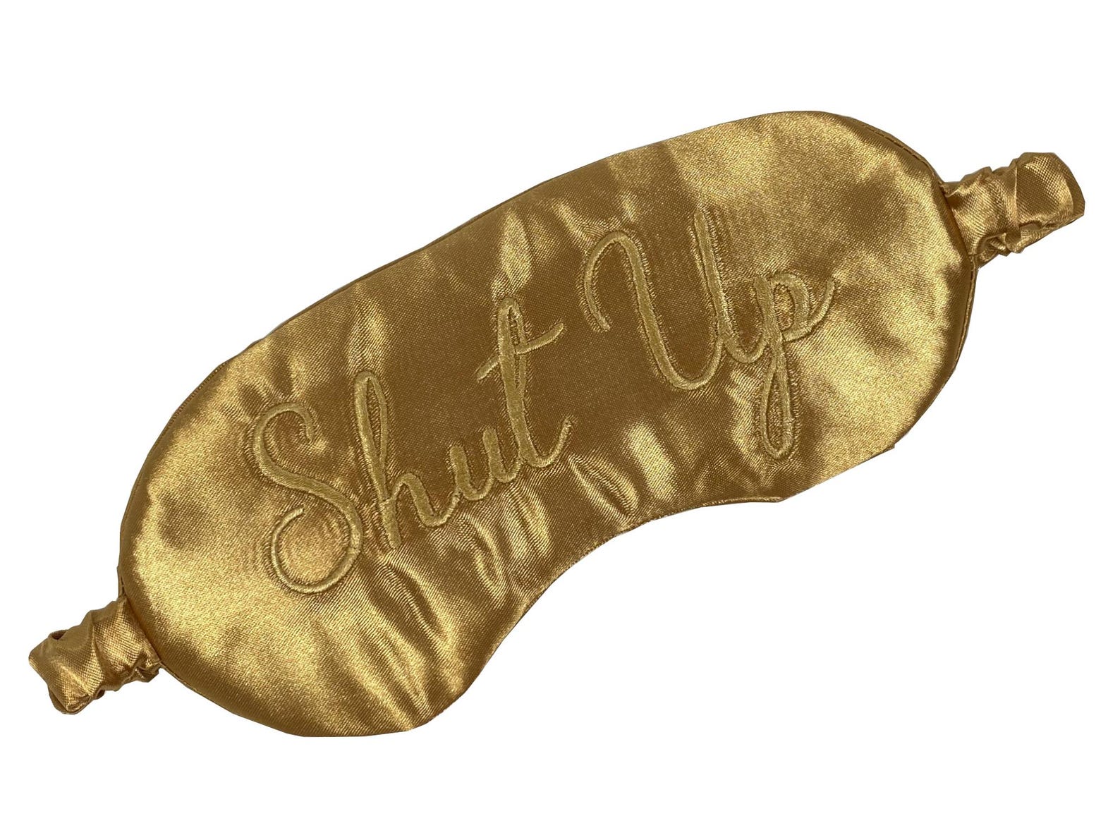 Embroidered Satin Sleep Mask, Handmade in Texas, USA. Bachelorette ...