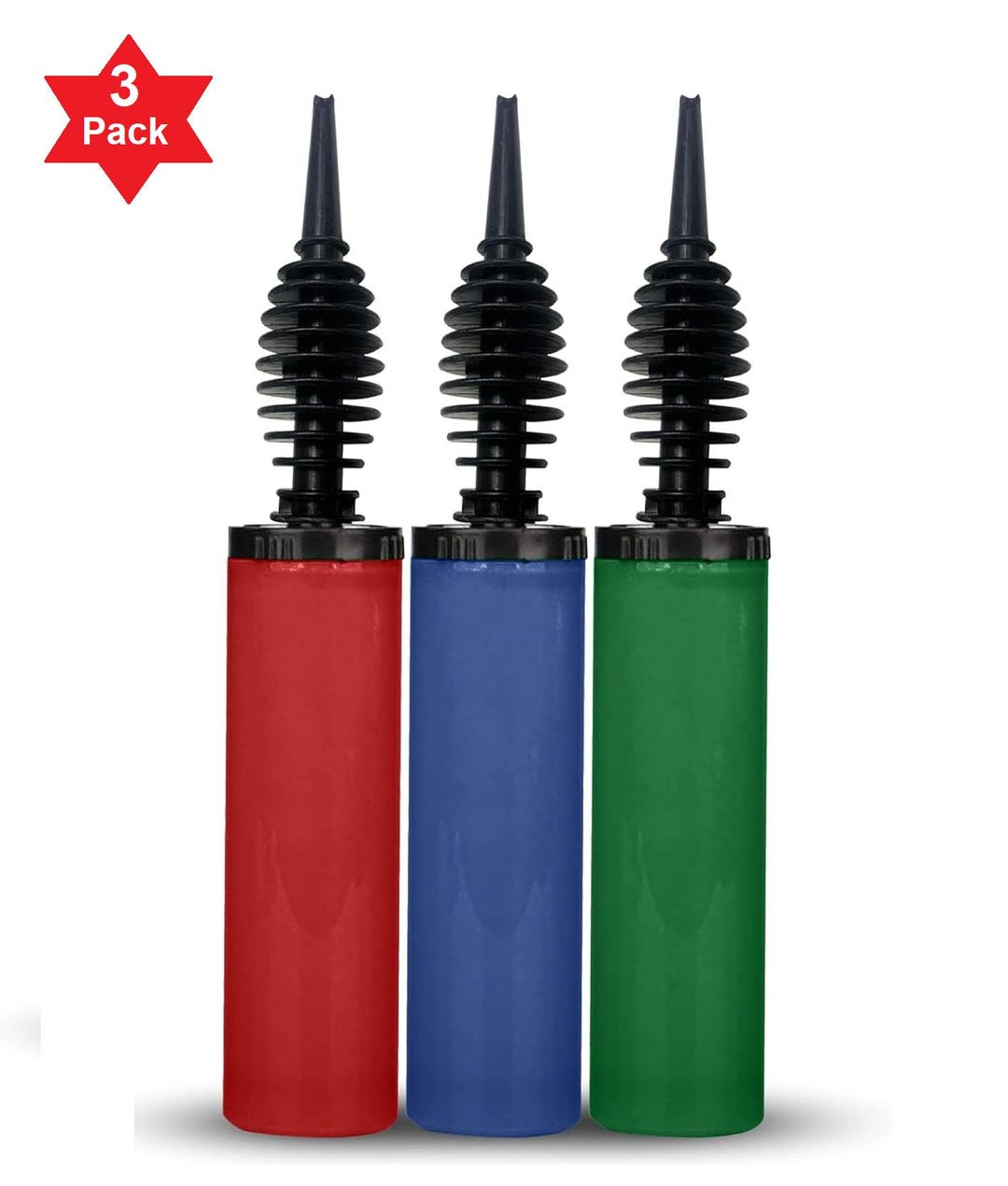 3-pack Balloon Pump, Manual Hand Pump, Inflator for Balloons Arch Kit ...