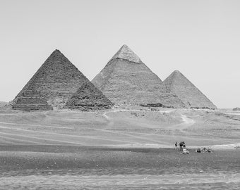 111 Egyptian Obelysk Landscape Africa Print - Luxor Karnak Wall Art ...