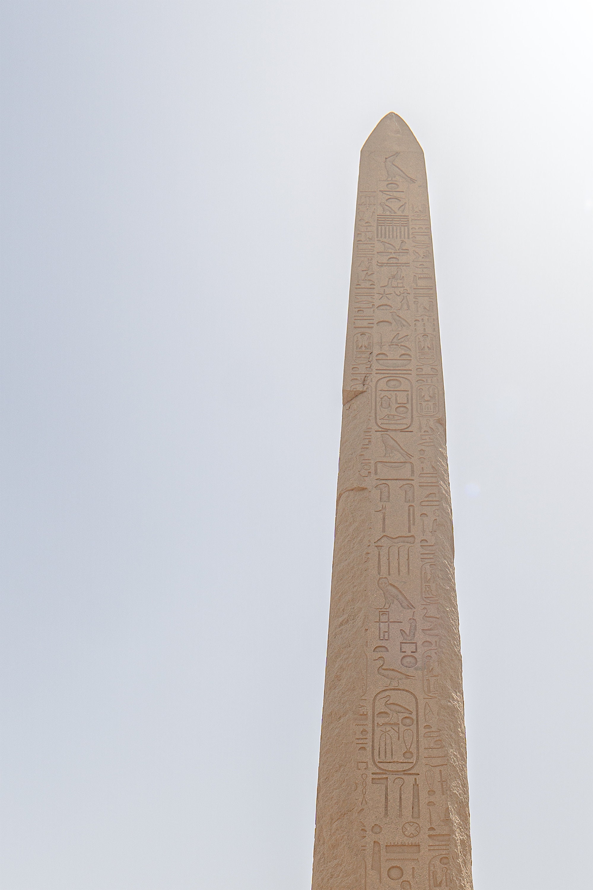 111 Egyptian Obelysk Landscape Africa Print - Luxor Karnak Wall Art ...