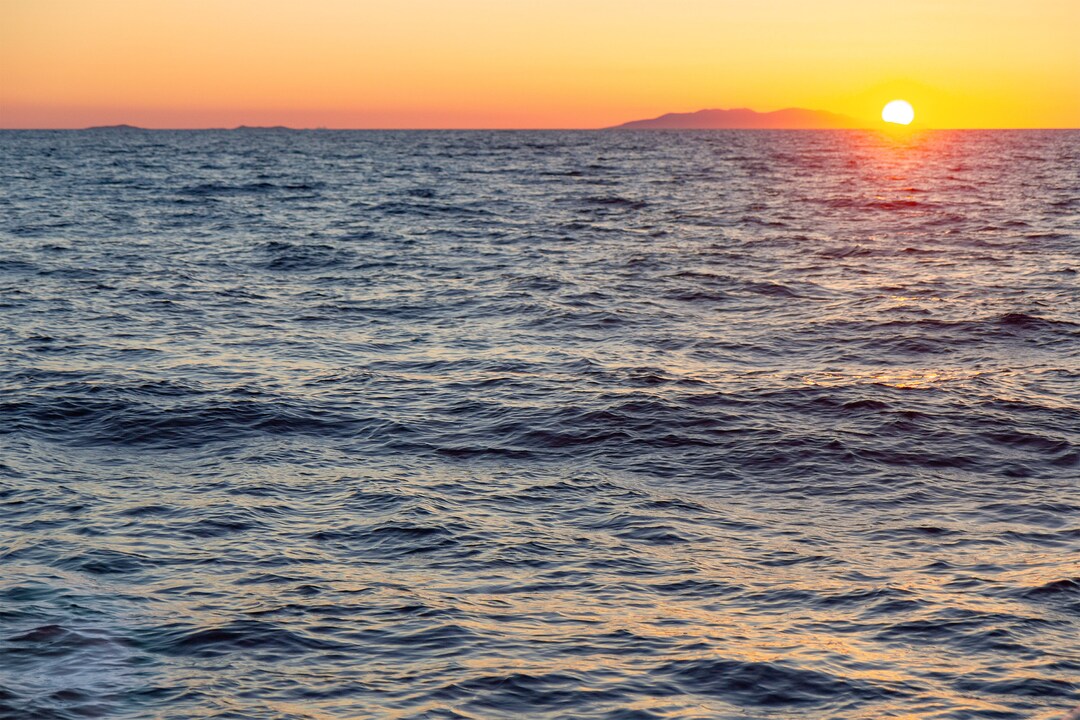 104 Italian Sea Sunset Origin Photo - Giglio Island Tuscany Wall Art ...