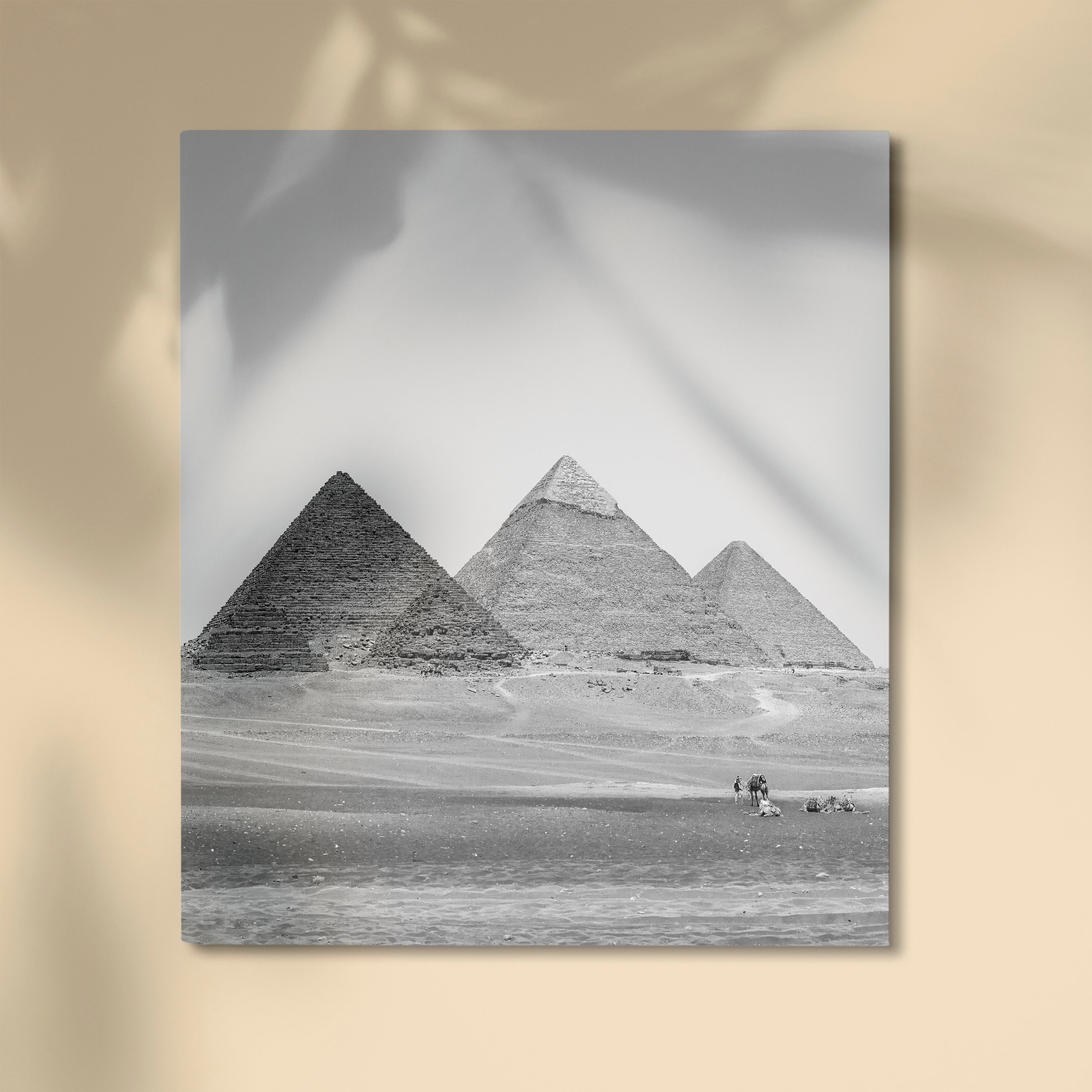 110 Egyptian Pyramids Landscape Africa Print Giza Pyramids Wall Art ...