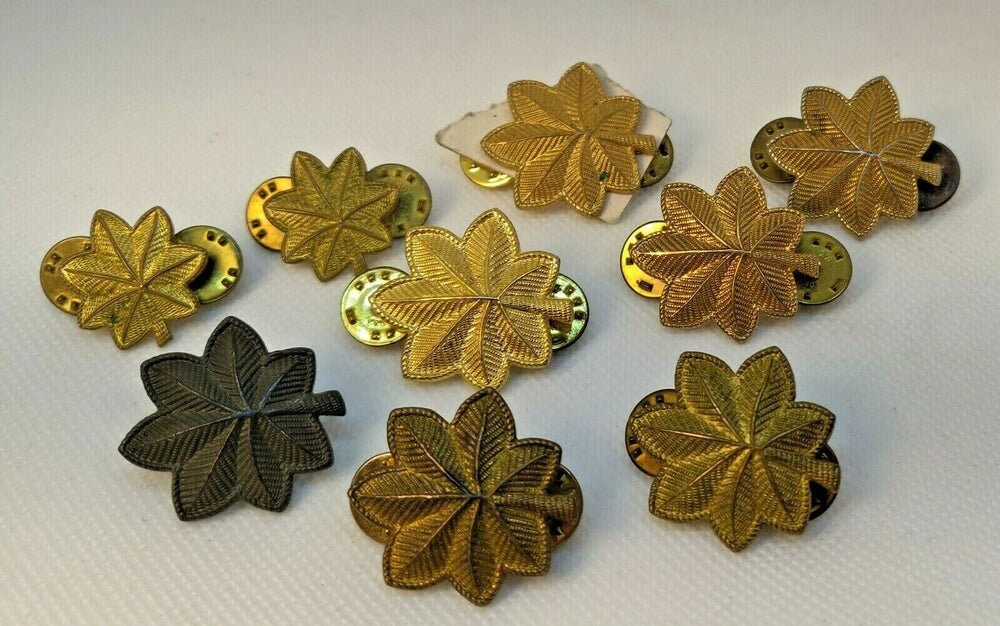 US Army Major Oak Leaf (LOT OF 9) - Etsy